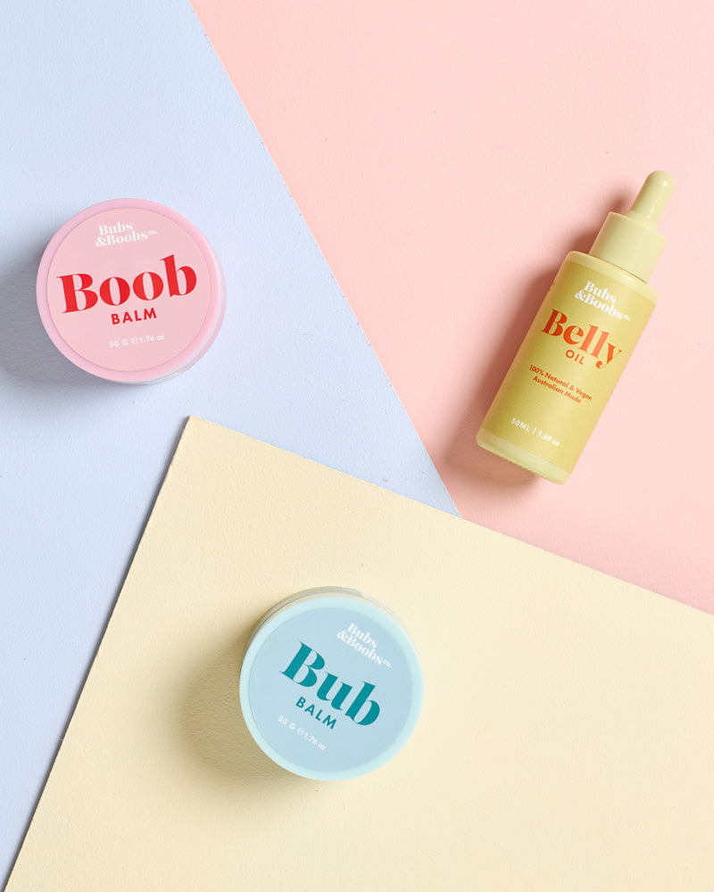 Bump to Baby Essential Care Pack – Bubs and Boobs Co